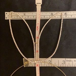 Accessories | Rhinestone Bunny Ears Headband | Poshmark